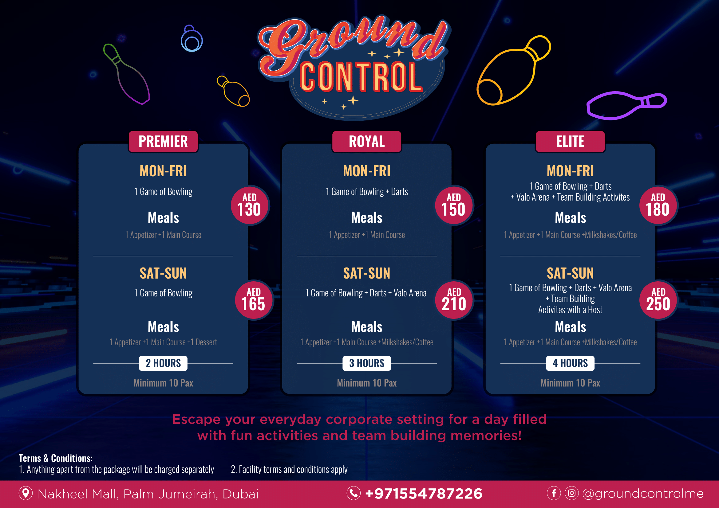 Ground Control | Family Entertainment in Dubai, Oman, Bahrain